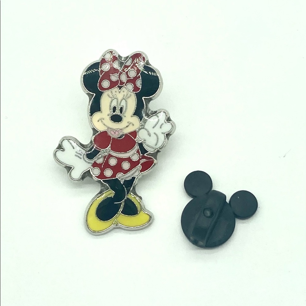 Collectible Vintage Disney Minnie Mouse Enamel Pin - Gem
